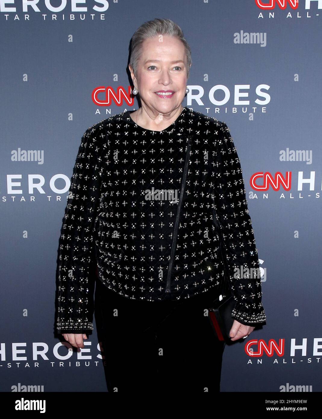 Kathy Bates Attending 13th Annual Cnn Heroes High Resolution Stock ...