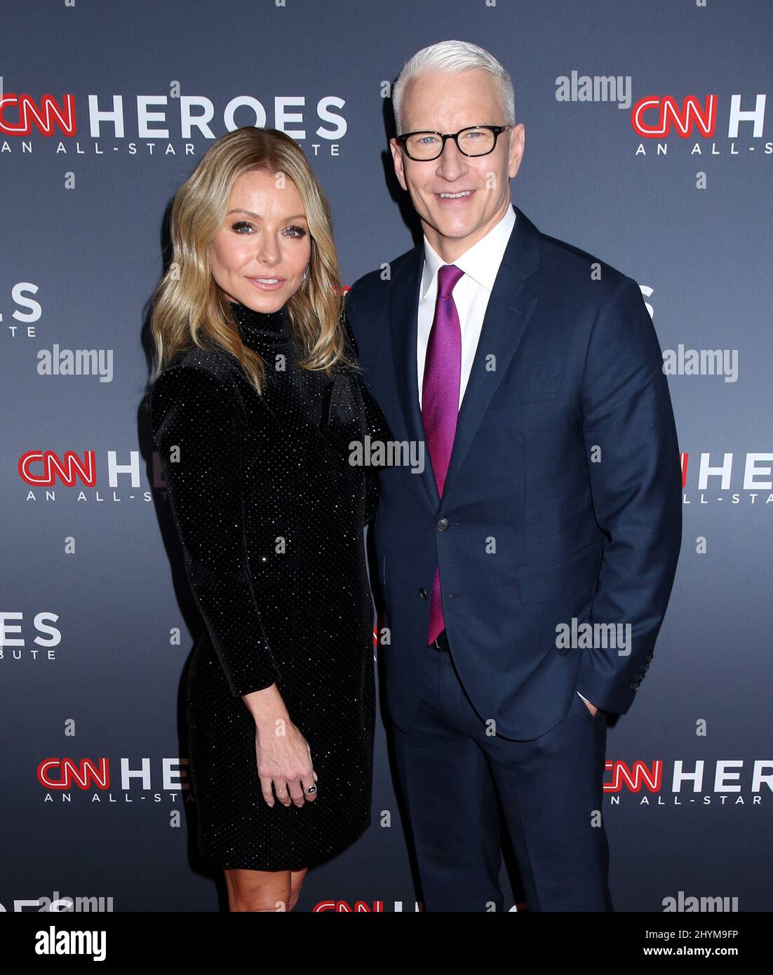 Kelly Ripa & Anderson Cooper attending the 13th Annual CNN Heroes: An ...
