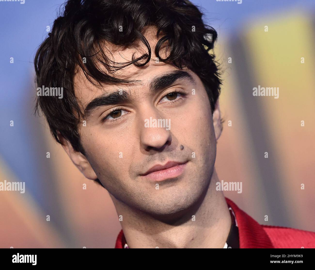 Alex Wolff at the world premiere of "Jumanji: The Next Level'" held at ...