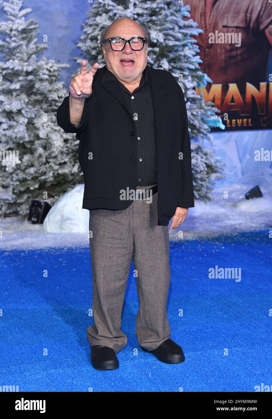 Danny DeVito at the world premiere of "Jumanji: The Next Level'" held ...