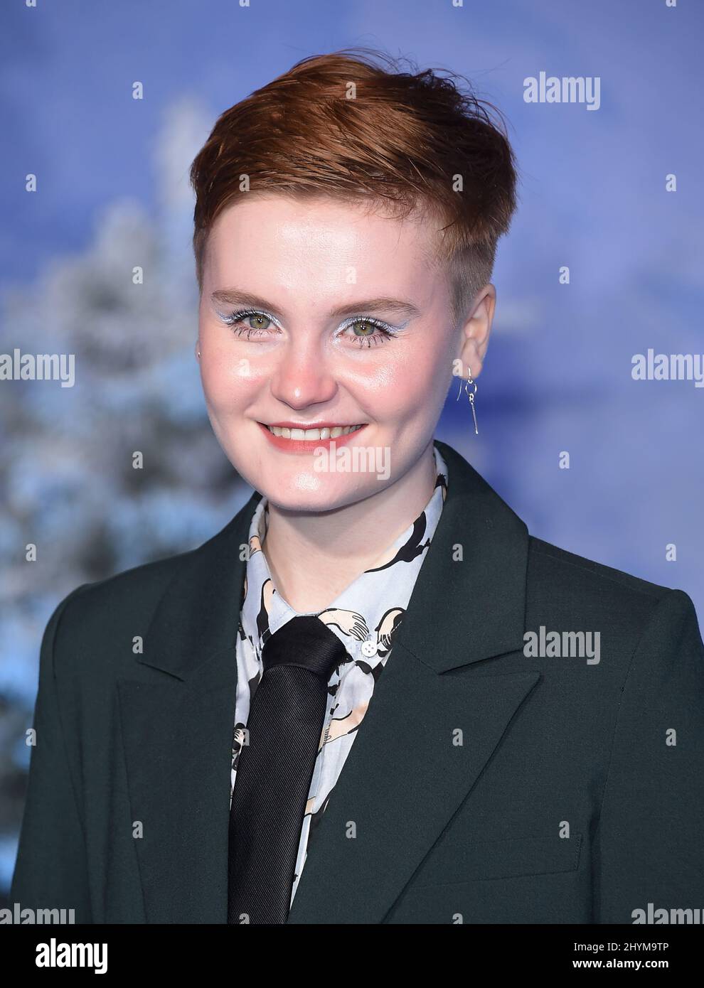 Morgan Turner at the world premiere of "Jumanji: The Next Level'" held ...