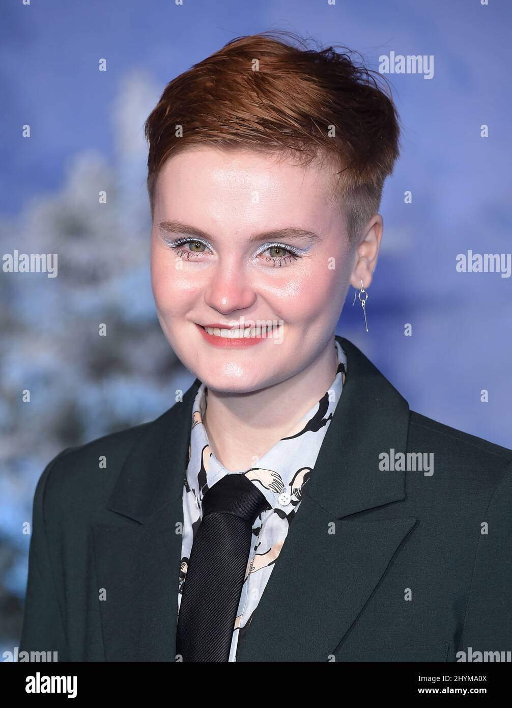 Morgan Turner at the world premiere of "Jumanji: The Next Level'" held ...