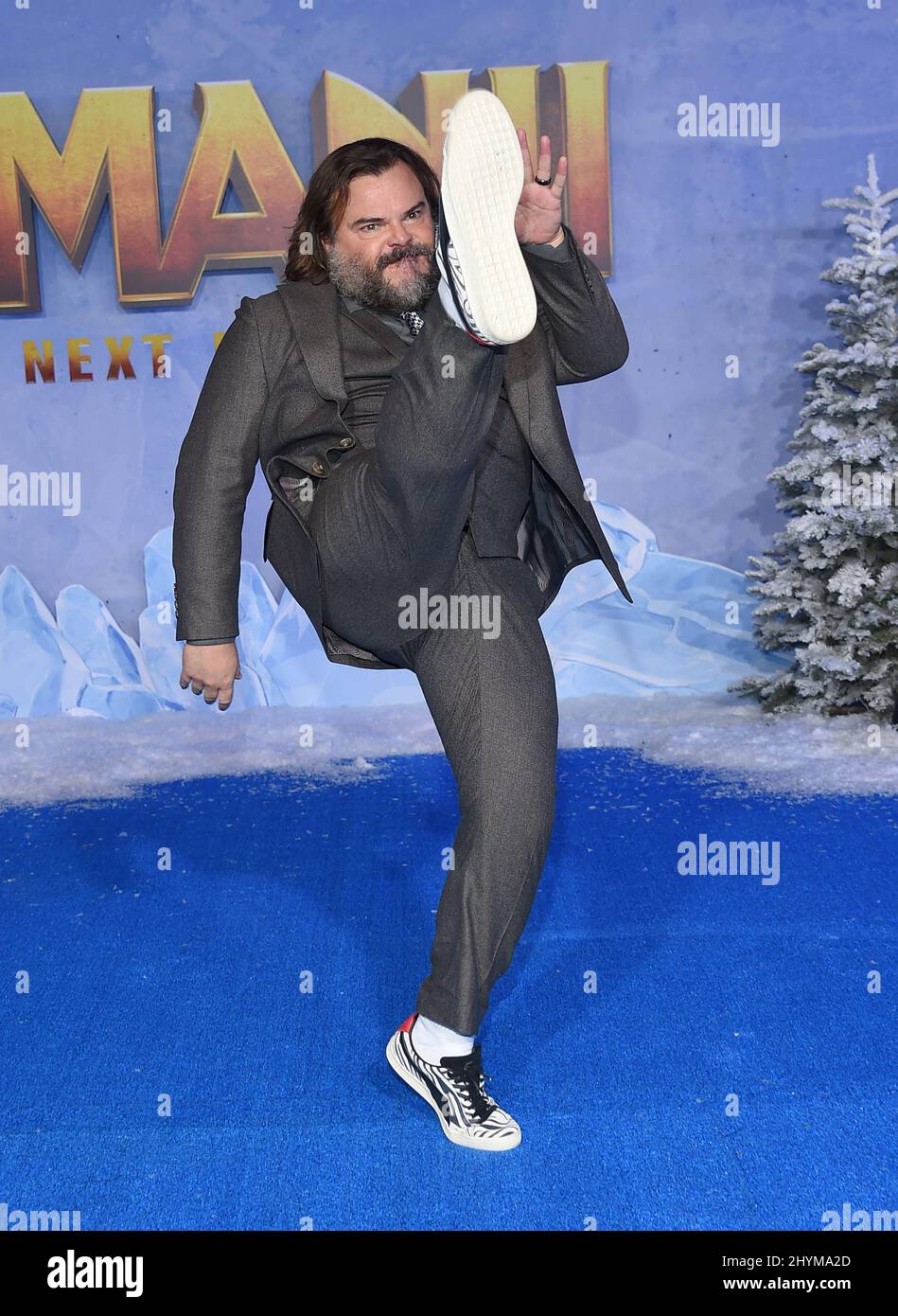 Jack Black at the world premiere of "Jumanji: The Next Level'" held at ...