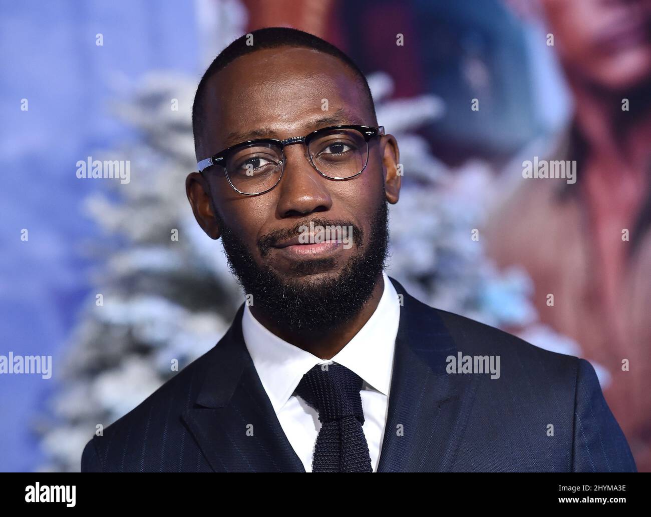 Lamorne Morris at the world premiere of "Jumanji: The Next Level'" held ...