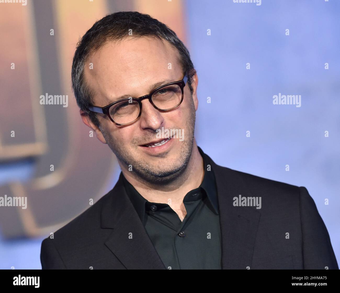 Jake Kasdan at the world premiere of "Jumanji: The Next Level'" held at ...