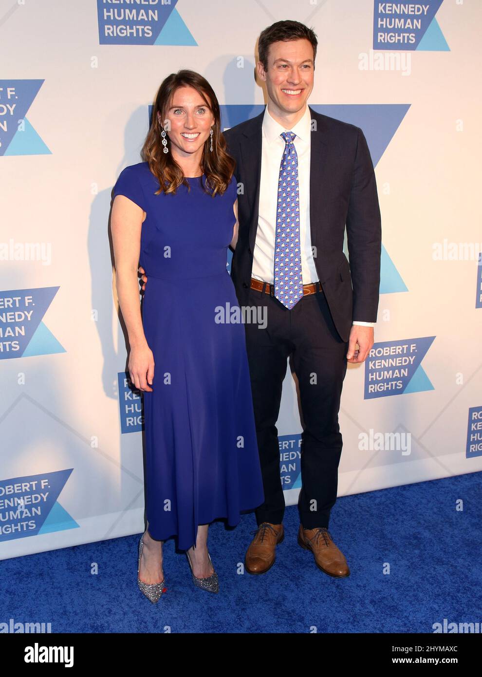 Rory Kennedy & David DiCamillo attending the RFK Ripple of Hope Awards ...