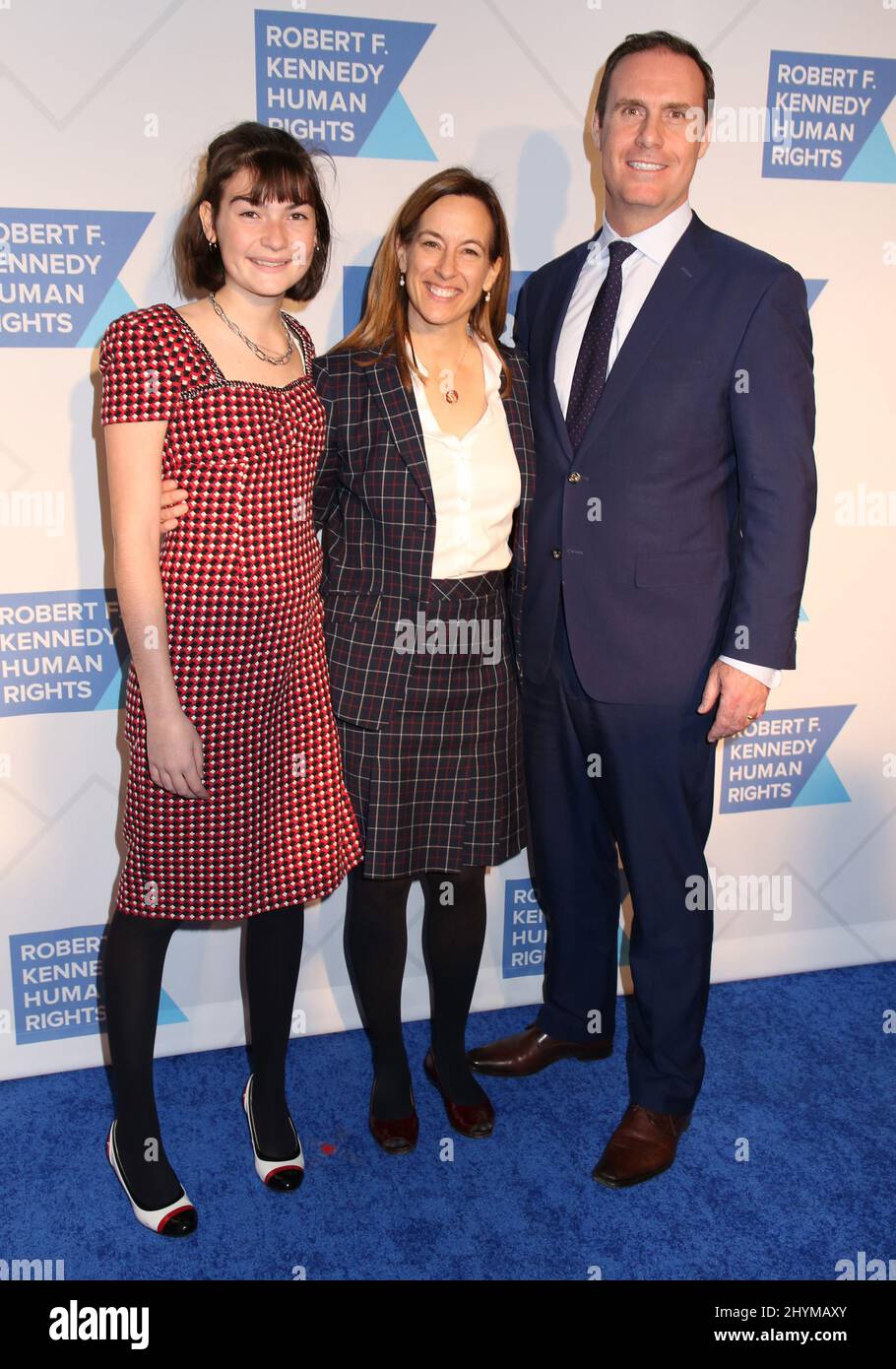 Mikie Sherrill, Tom Suozzi & Daughter Caroline Helene Suozzi attending ...