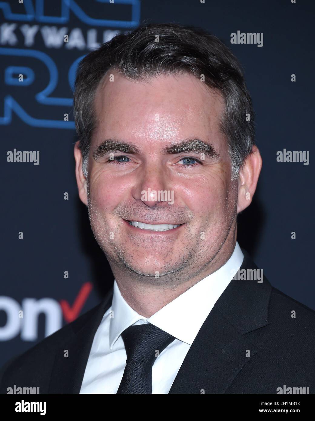 Jeff Gordon attending the World Premiere of Star Wars: The Rise of ...