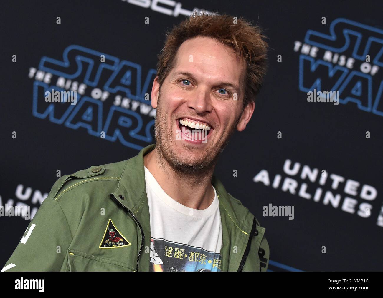 Mark Adler attending the World Premiere of Star Wars: The Rise of ...