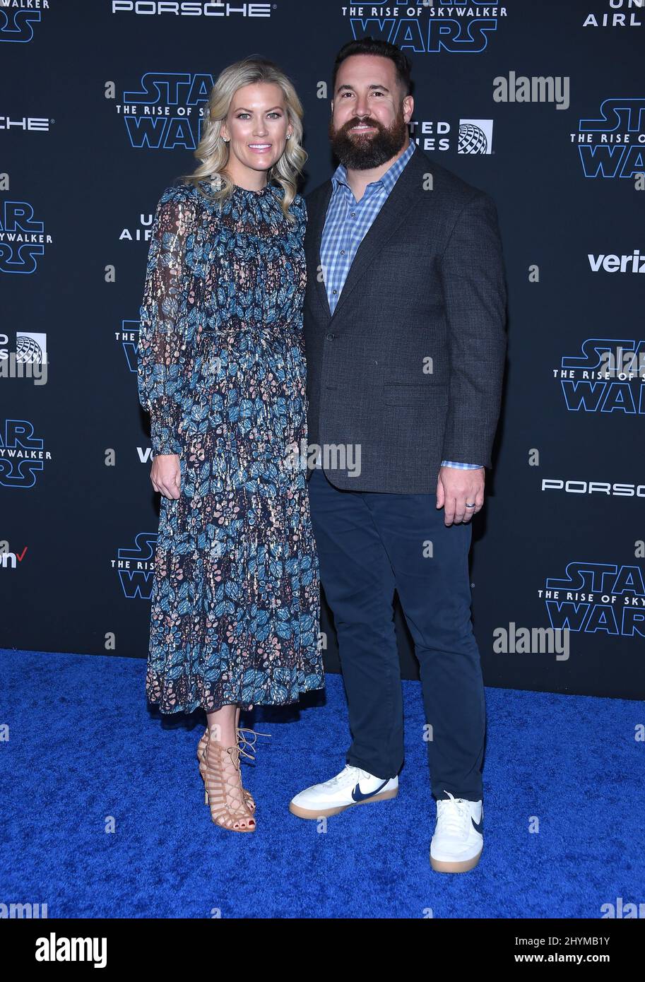 Ryan Kalil and Natalie Kalil attending the World Premiere of Star Wars ...