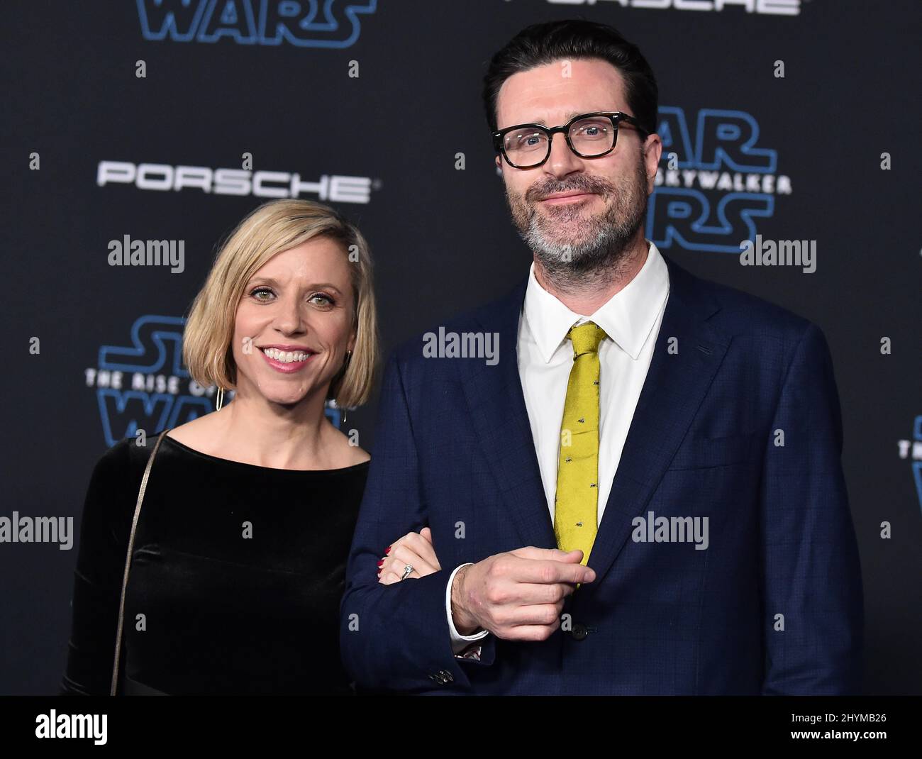 Callum Greene attending the World Premiere of Star Wars: The Rise of ...