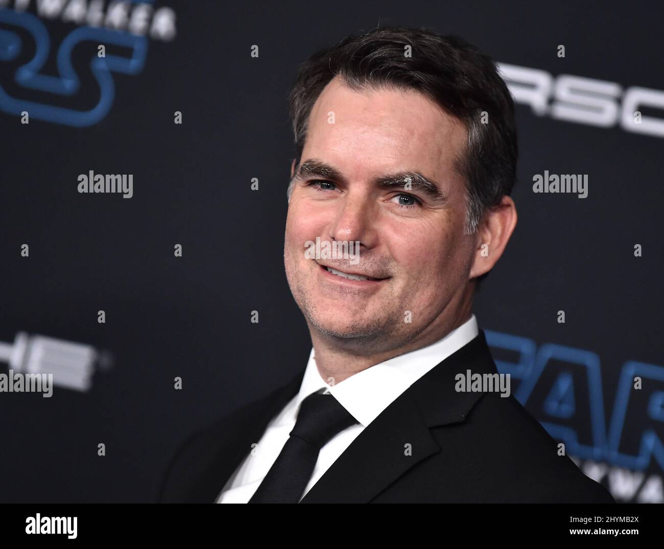 Jeff gordon attending world premiere star wars hi-res stock photography ...