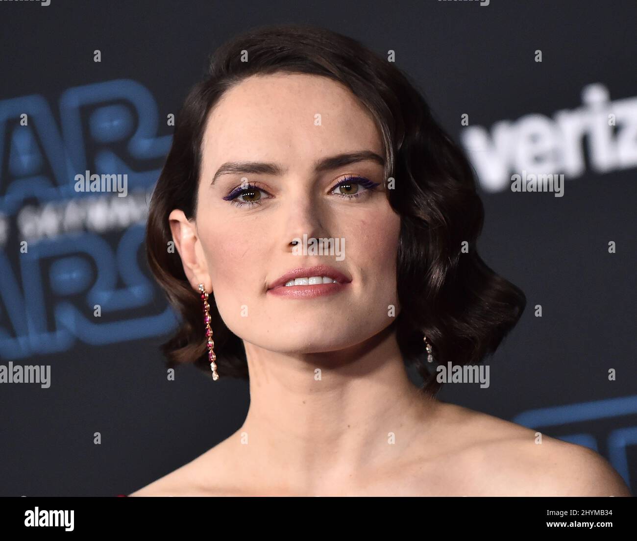 Daisy Ridley attending the World Premiere of Star Wars: The Rise of ...