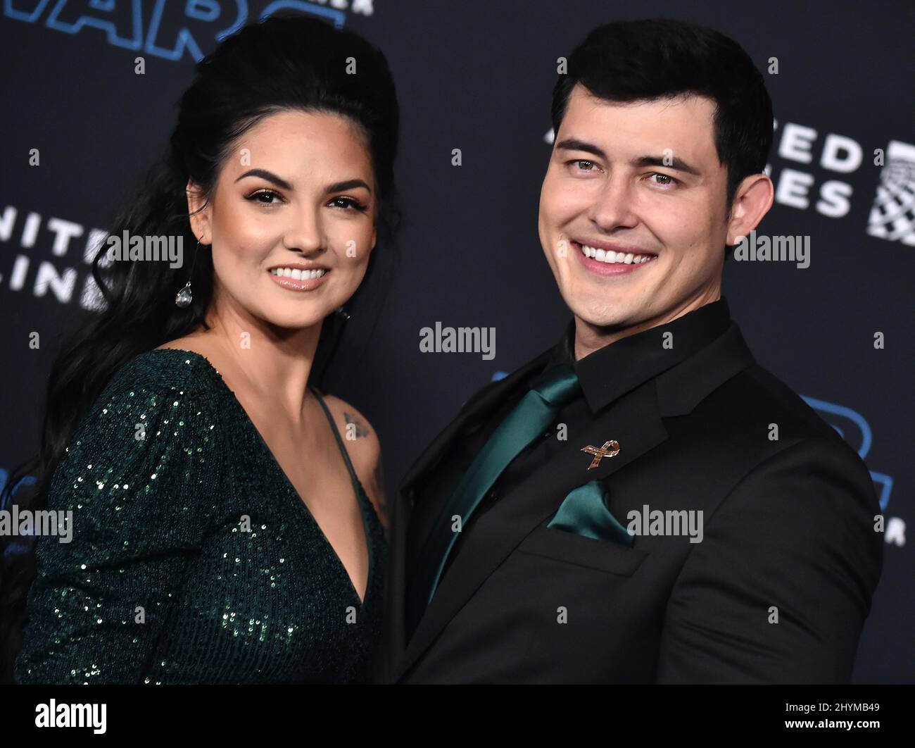 Christopher Sean attending the World Premiere of Star Wars: The Rise of ...