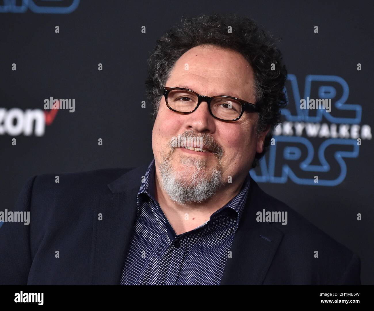 Jon Favreau attending the World Premiere of Star Wars: The Rise of ...