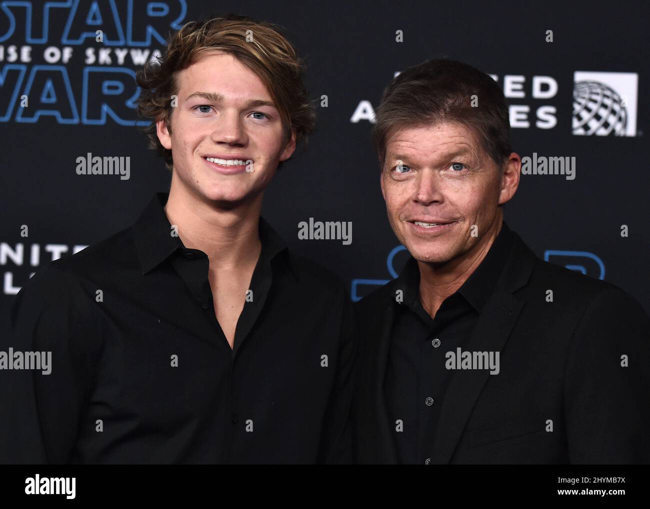 Chase liefeld rob attending world premiere star wars hi-res stock ...