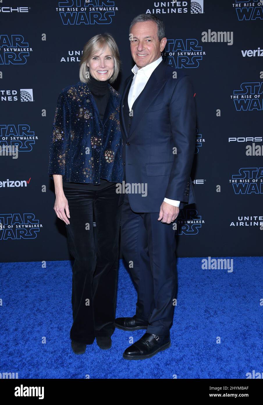 Willow Bay and Robert Iger attending the World Premiere of Star Wars ...