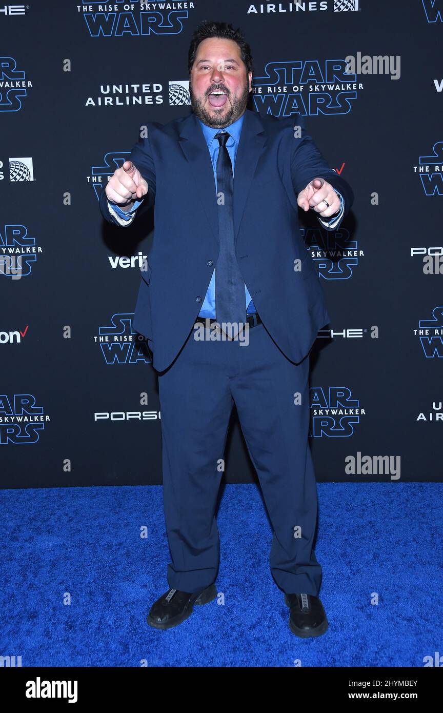 Greg Grunberg attending the World Premiere of Star Wars: The Rise of ...