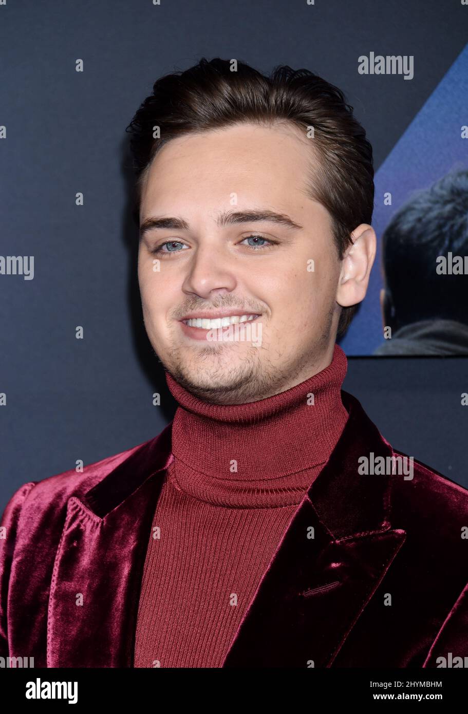 Dean-Charles Chapman at Universal Pictures "1917" Premiere held at the ...