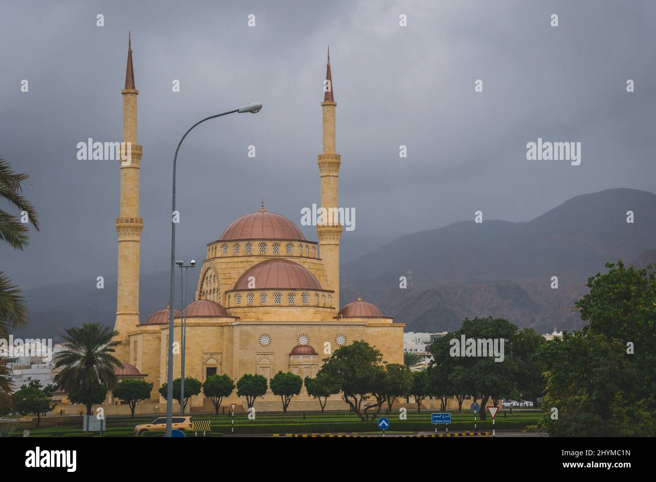 Said Bin Taimoor Mosque in Muscat Oman Stock Photo - Alamy