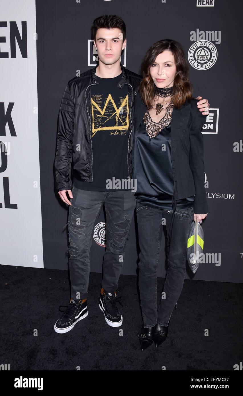 Finola Hughes and Dylan Young at The Art of Elysium 13th Annual Black ...