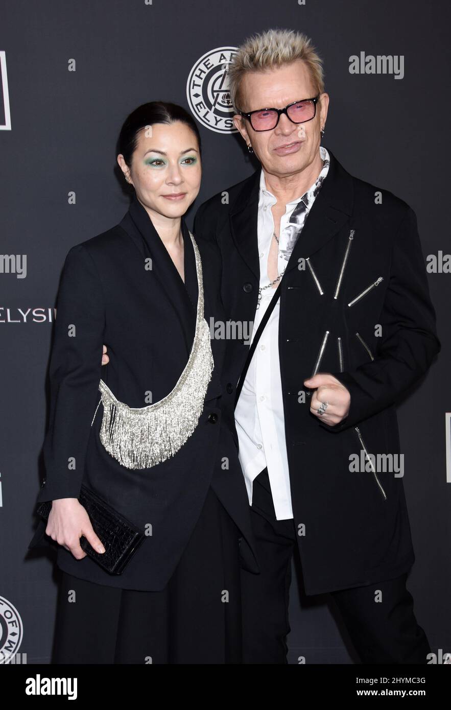 China Chow and Billy Idol at The Art of Elysium 13th Annual Black Tie ...