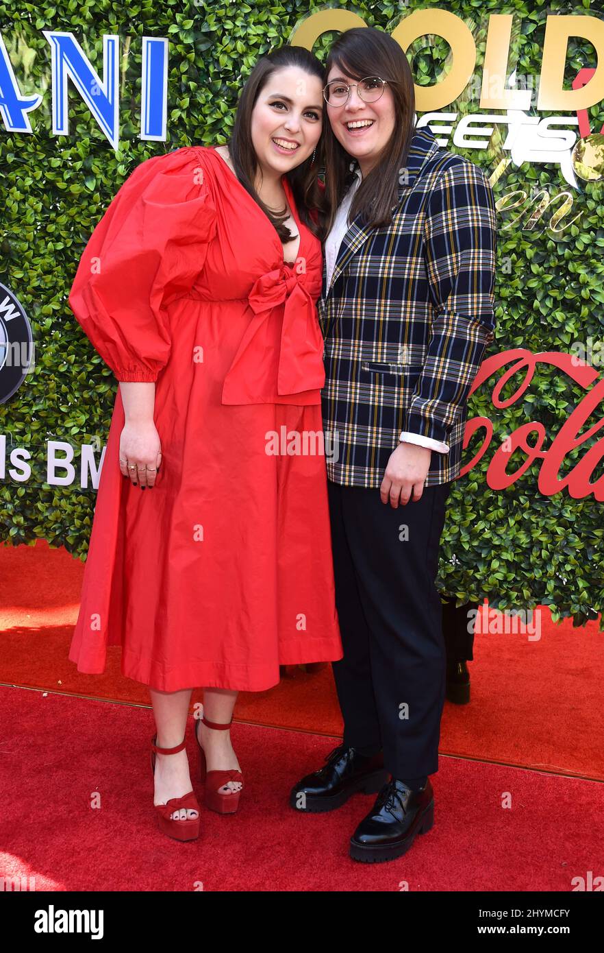 Beanie Feldstein and Bonnie Chance at the 7th Annual Gold Meets Golden ...