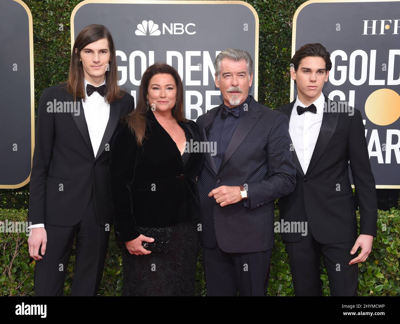 Dylan Brosnan, Keely Shaye Smith, Pierce Brosnan and Paris Brosnan at ...
