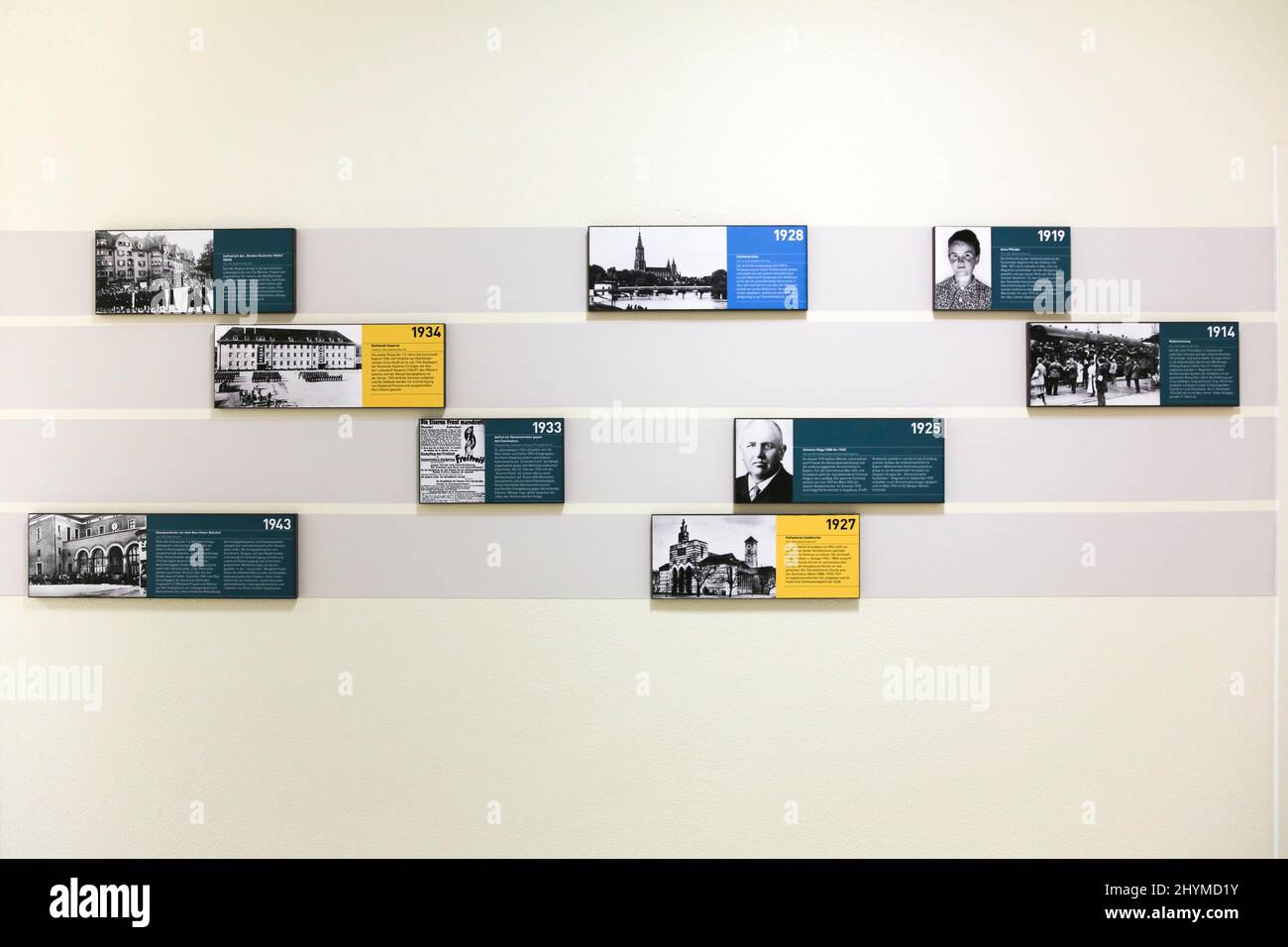 Neu-Ulm town hall, exhibition of contemporary history in Neu-Ulm in ...