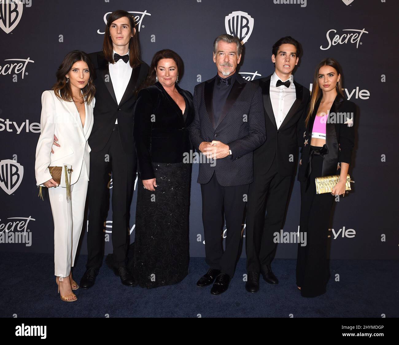 Avery Wheless, Dylan Brosnan, Keely Brosnan, Pierce Brosnan, Paris ...