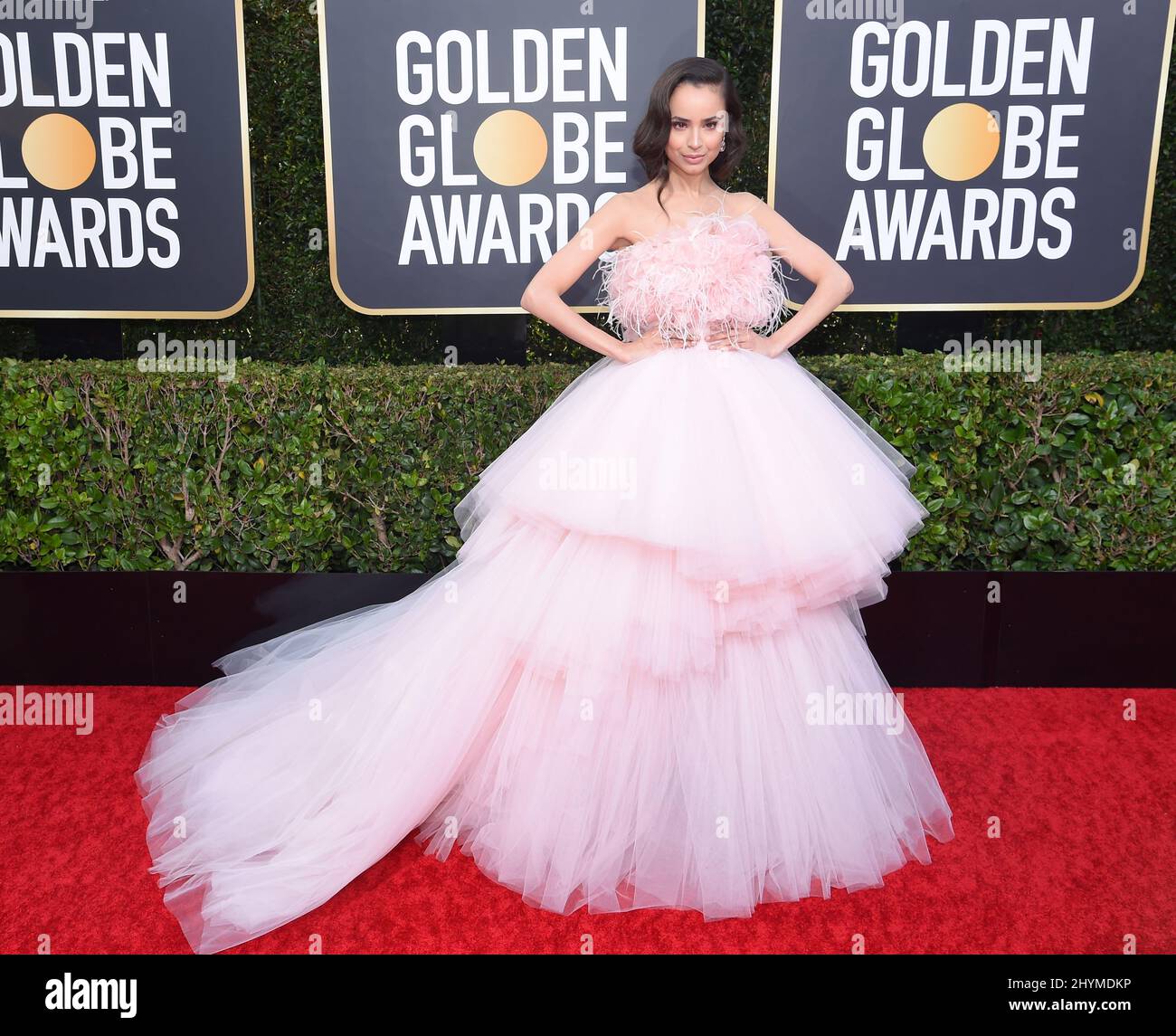 Sofia Carson at the 77th Golden Globe Awards held at the Beverly Hilton ...