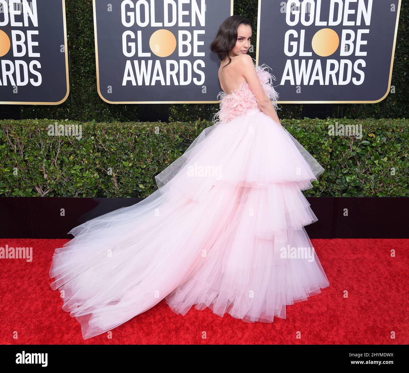 Sofia Carson at the 77th Golden Globe Awards held at the Beverly Hilton ...