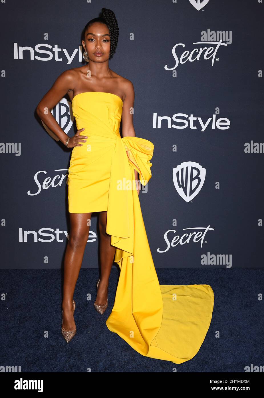 Yara Shahidi at the Instyle and Warner Bros Golden Globes After Party ...