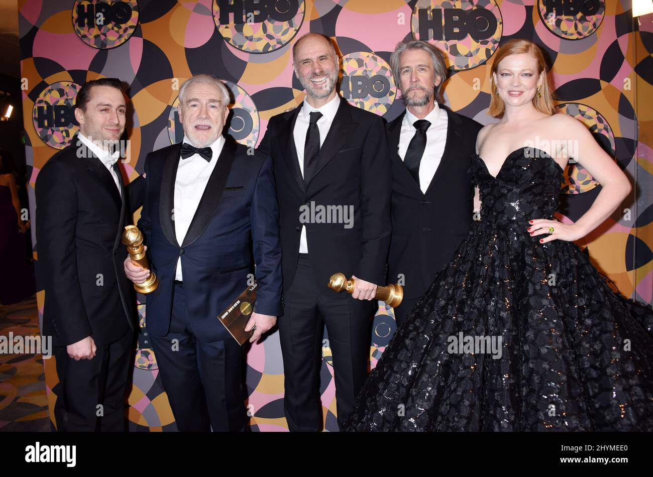 Kieran Culkin, Brian Cox, Jesse Armstrong, Alan Ruck and Sarah Snook at ...