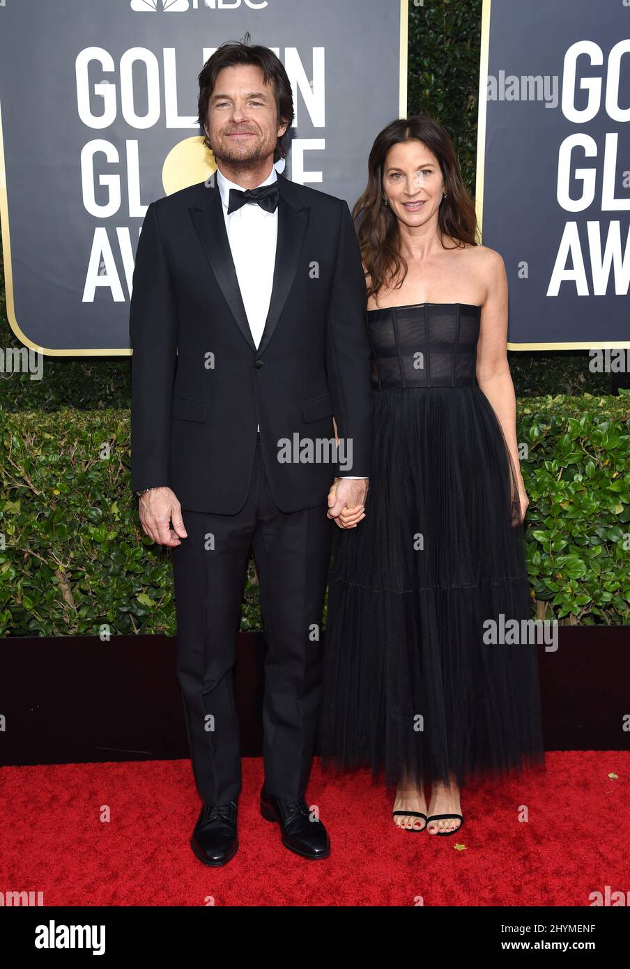Jason Bateman and Amanda Anka at the 77th Golden Globe Awards held at ...