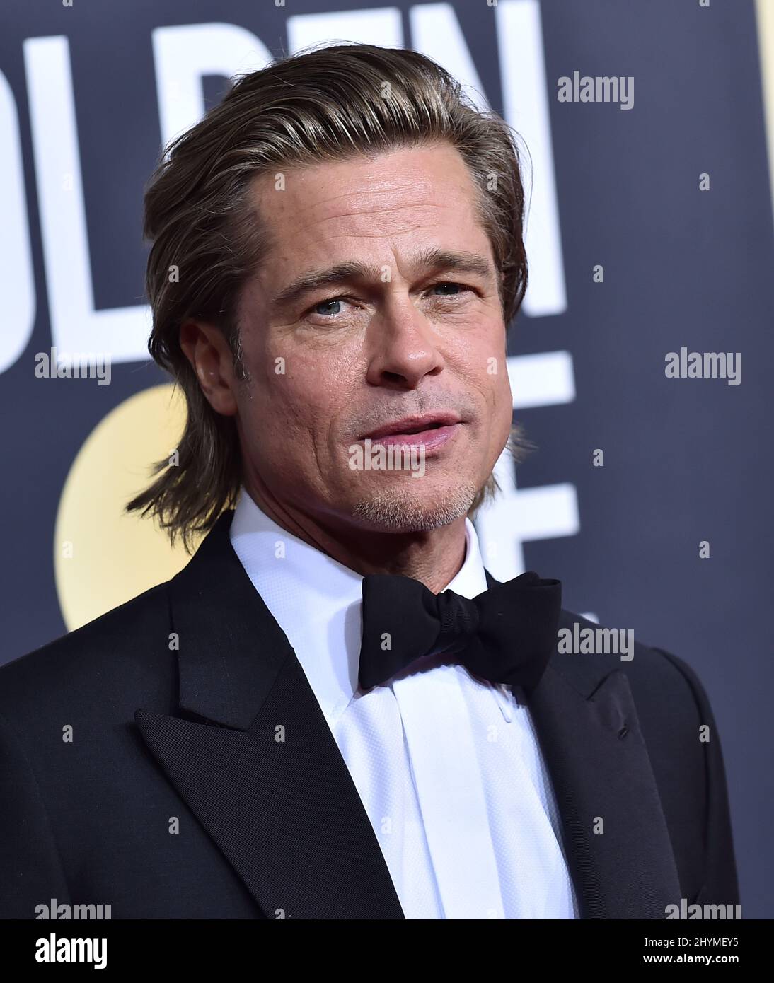 Brad Pitt at the 77th Golden Globe Awards held at the Beverly Hilton ...