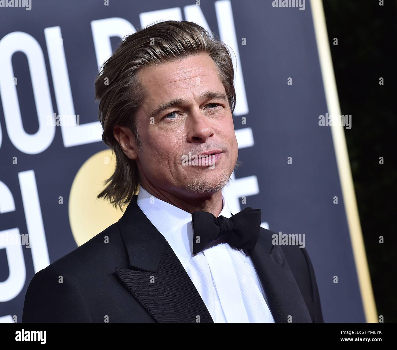 Brad Pitt at the 77th Golden Globe Awards held at the Beverly Hilton ...