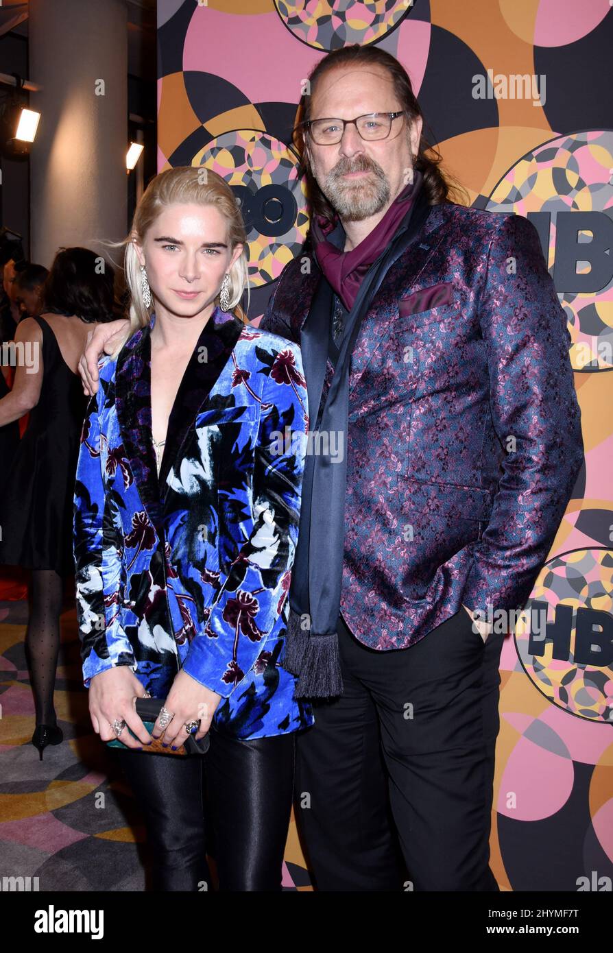 Jeffrey Nordling and Miranda Nordling at HBO's Golden Globes Afterparty ...