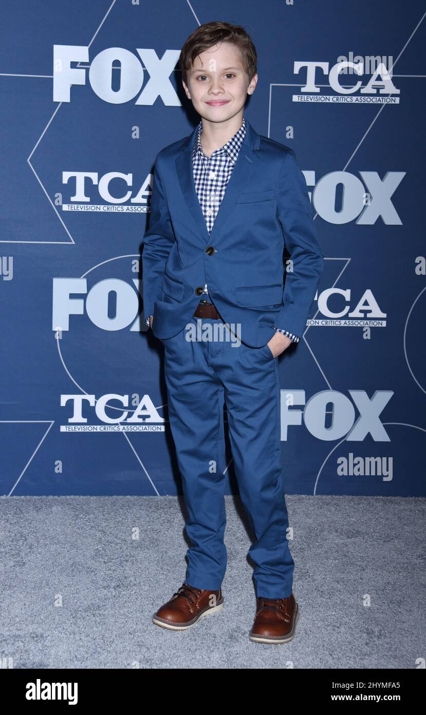 Jack Stanton at the FOX Winter TCA 2020 held at the Langham Huntington ...