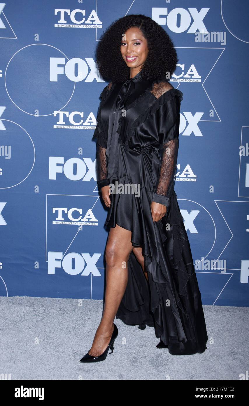 Tasha Smith at the FOX Winter TCA 2020 held at the Langham Huntington ...