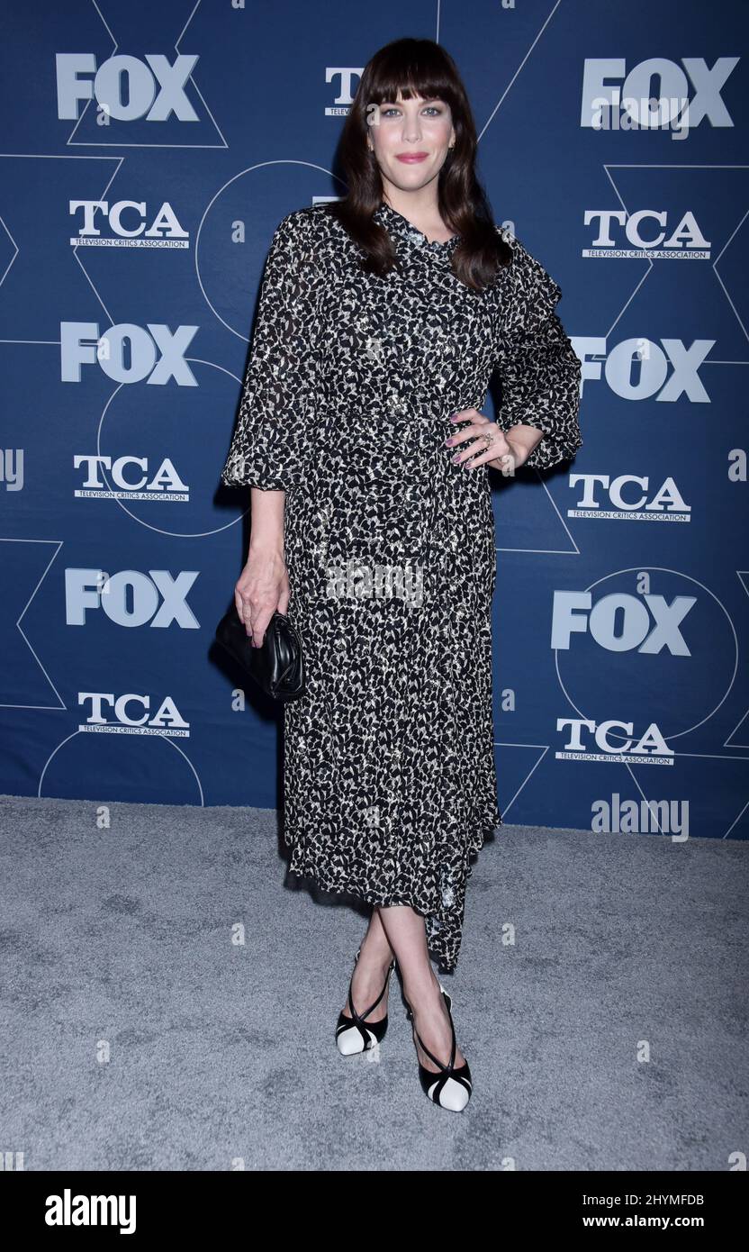Liv Tyler at the FOX Winter TCA 2020 held at the Langham Huntington ...