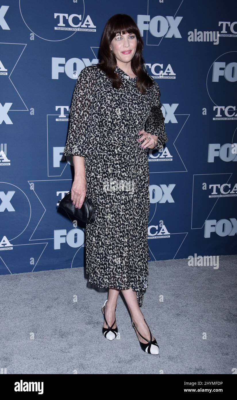 Liv Tyler at the FOX Winter TCA 2020 held at the Langham Huntington ...