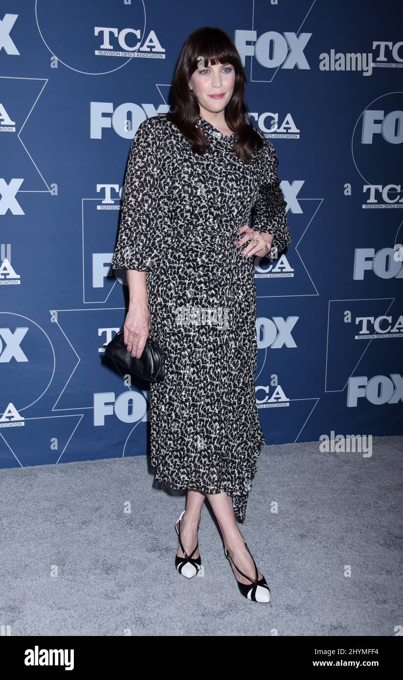 Liv Tyler at the FOX Winter TCA 2020 held at the Langham Huntington ...