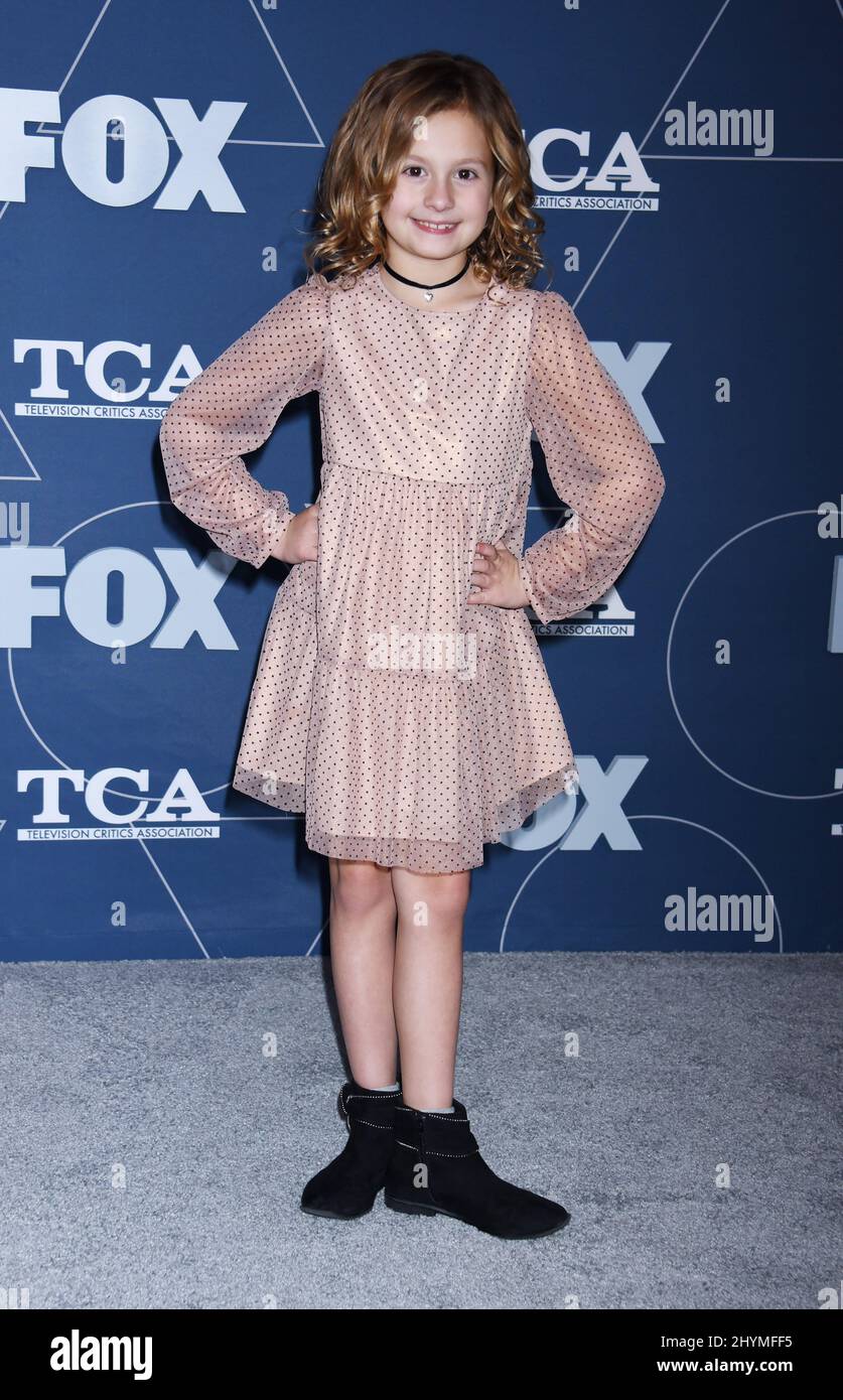 Oakley Bull at the FOX Winter TCA 2020 held at the Langham Huntington ...