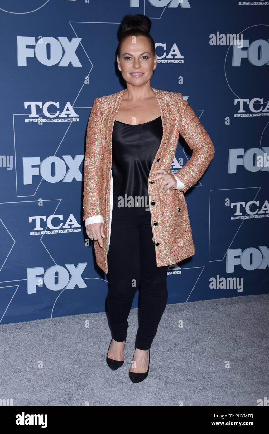 Sanaa Hamri at the FOX Winter TCA 2020 held at the Langham Huntington ...