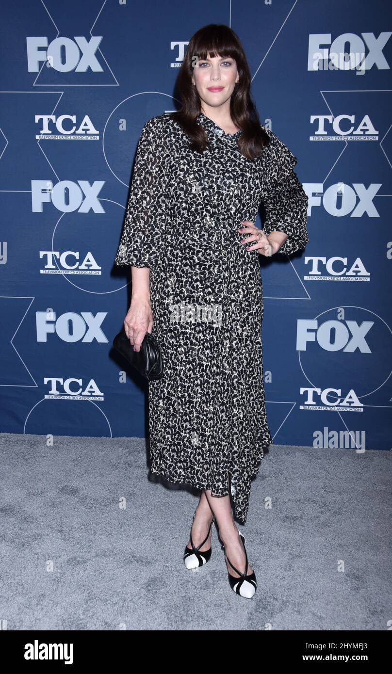 Liv Tyler at the FOX Winter TCA 2020 held at the Langham Huntington ...