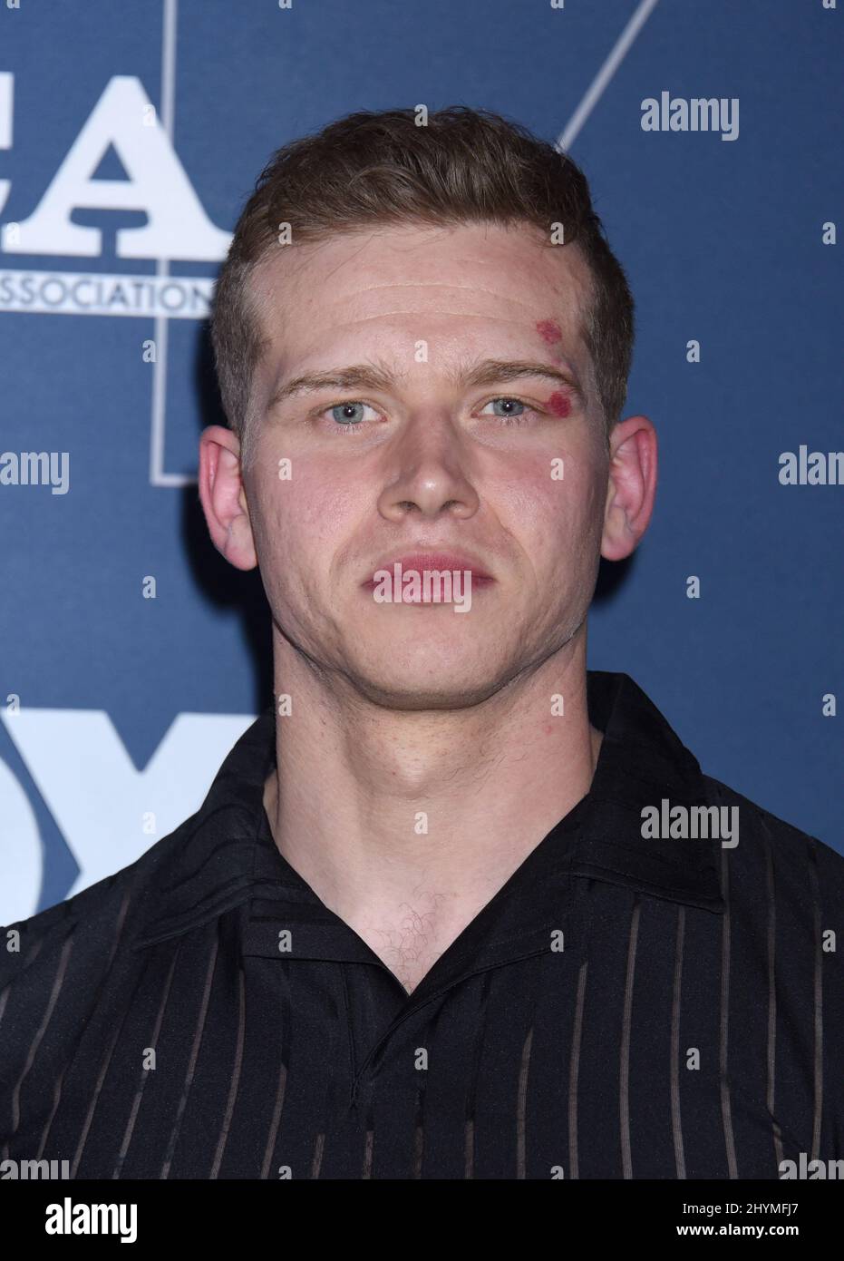 Oliver Stark at the FOX Winter TCA 2020 held at the Langham Huntington ...