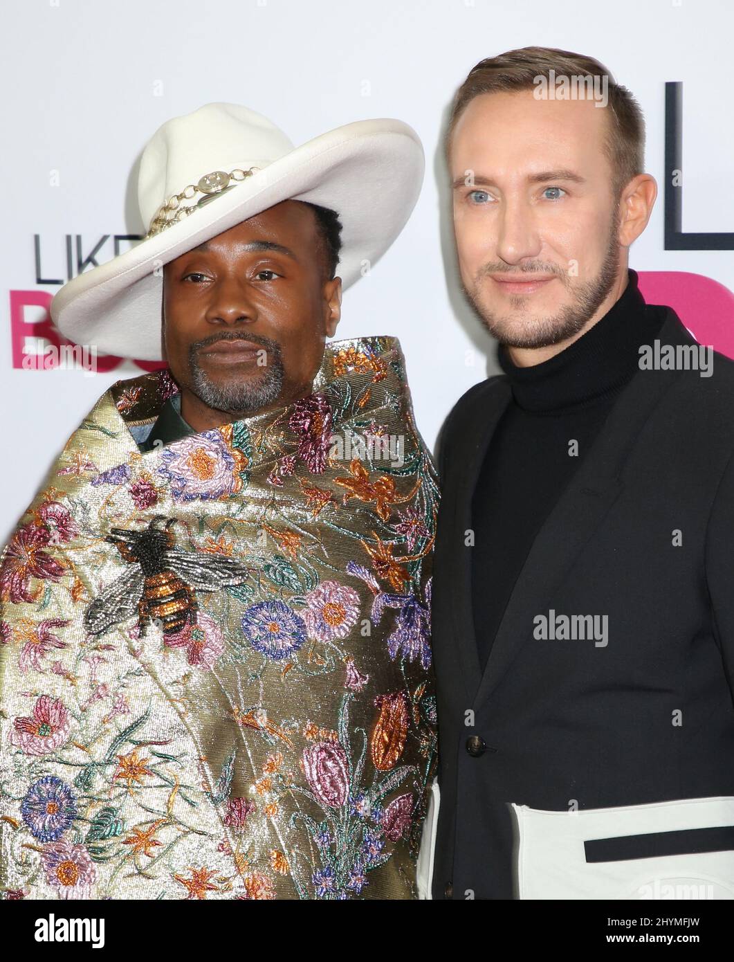 Billy Porter & husband Adam Smith attending the 'Like A Boss' New York ...