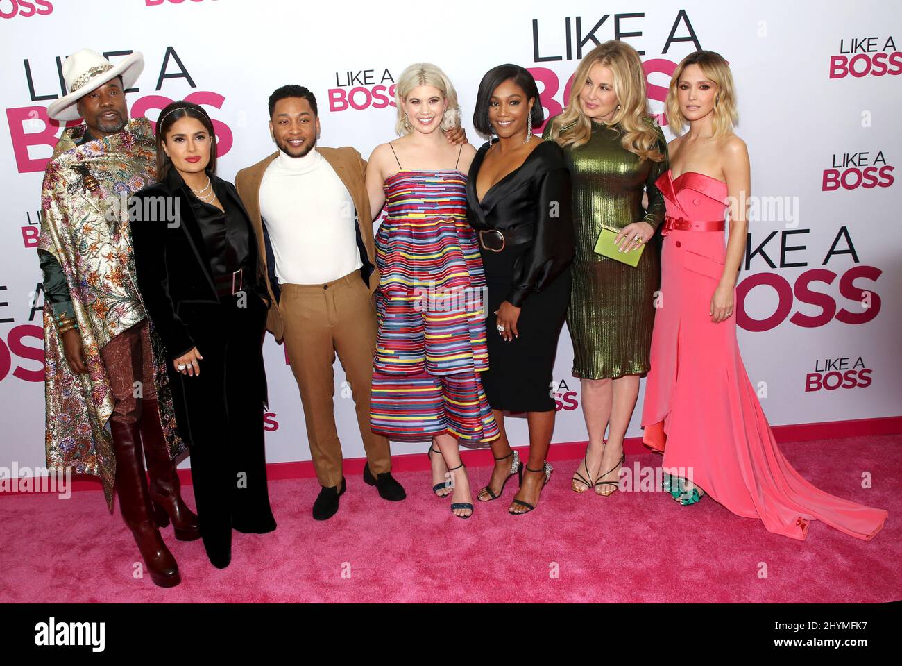 Billy Porter, Salma Hayek, Jacob Latimore, Caroline Arapoglou, Tiffany ...
