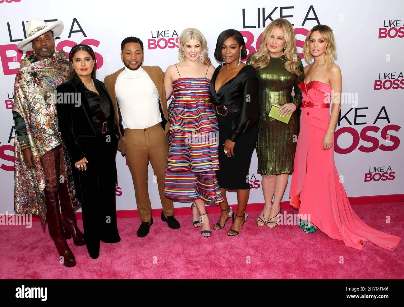 Billy Porter, Salma Hayek, Jacob Latimore, Caroline Arapoglou, Tiffany ...